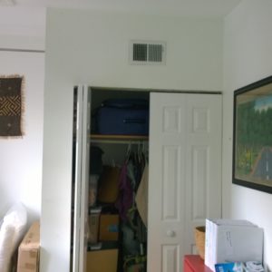 Using one minisplit head (wall unit) for two small rooms ...